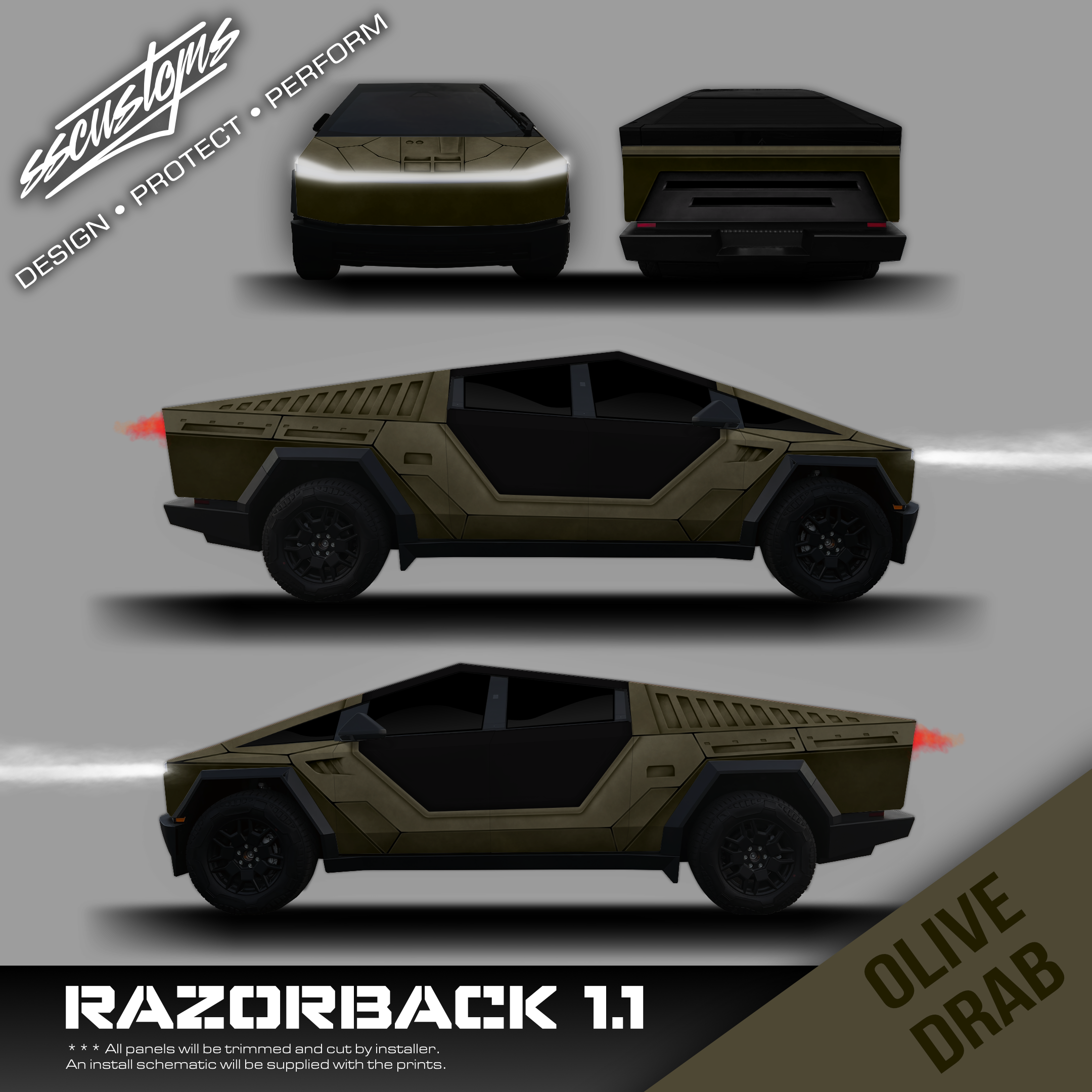 Razorback V1.1 CyberWrap – SS Customs